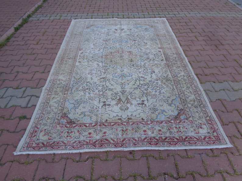 Floral Guest Room Rug, Carpets Bazaar, Rustic Outdoor Rug, Boho Nursery ...