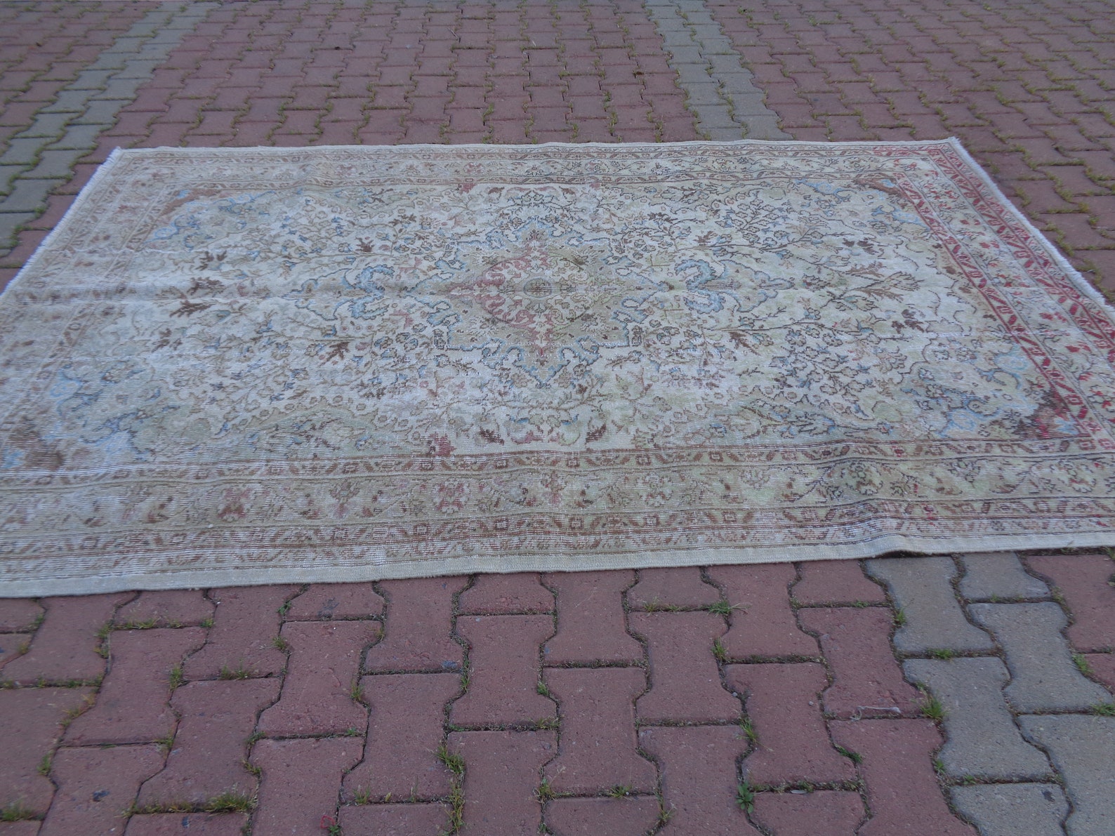 Floral Guest Room Rug, Carpets Bazaar, Rustic Outdoor Rug, Boho Nursery ...