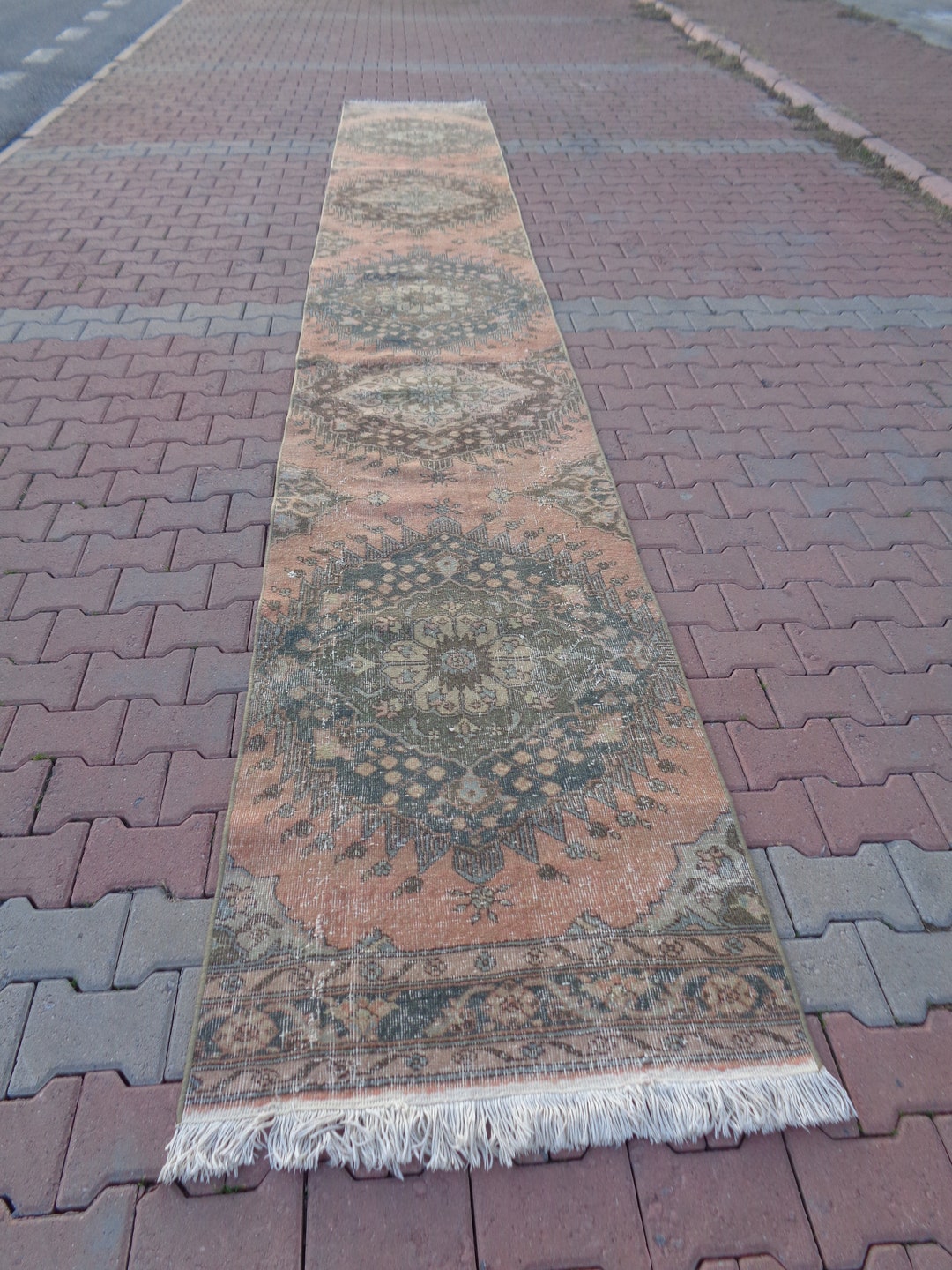 Extra Long Runner, Vintage Runner for Stairs, Stair Treads Carpet, Boho ...