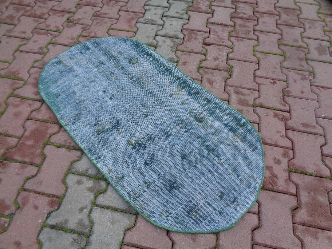 Oval Rug Vintage, Oval Carpet for Foyer, Rustic Oval Rug for Bedroom ...