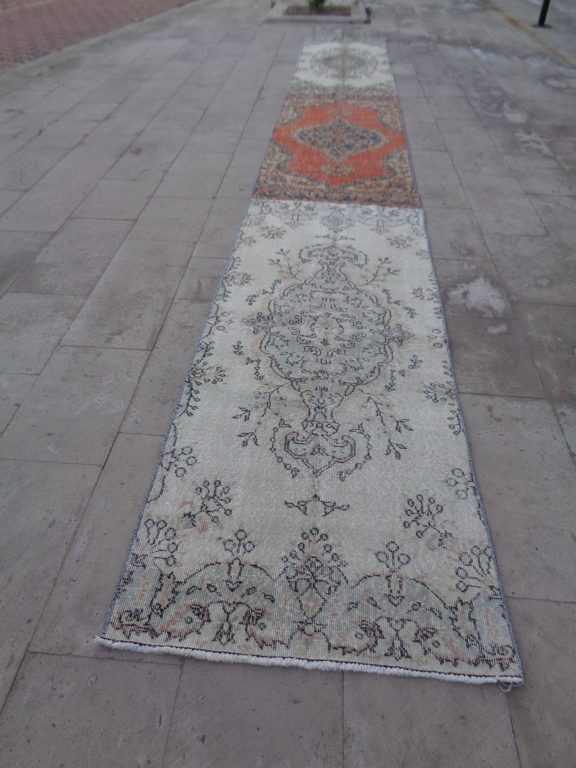 Vintage Stair Runner Extra Long Runner Stairway Runner Low - Etsy