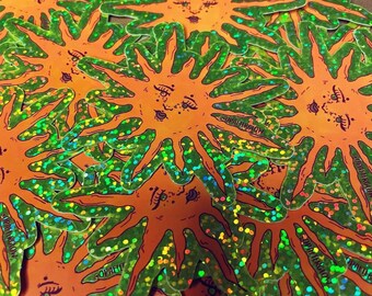 Black Sun Sticker | Etsy