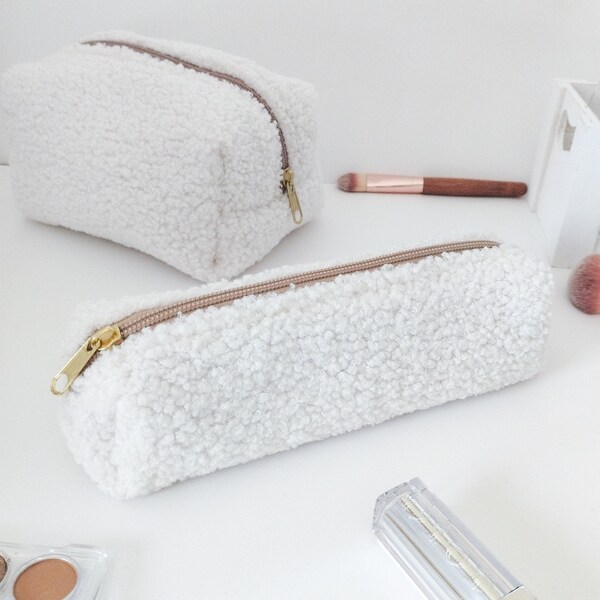 Fluffy Pencil Case - Etsy