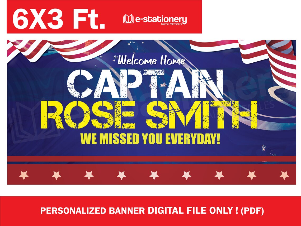 Personalized US NAVY BANNER, Navy Graduation Banner, Welcome Home ...