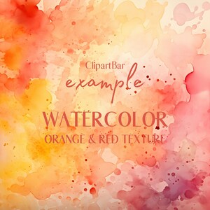 Vibrant Watercolor Background Textures - Instant Digital Download - Set ...