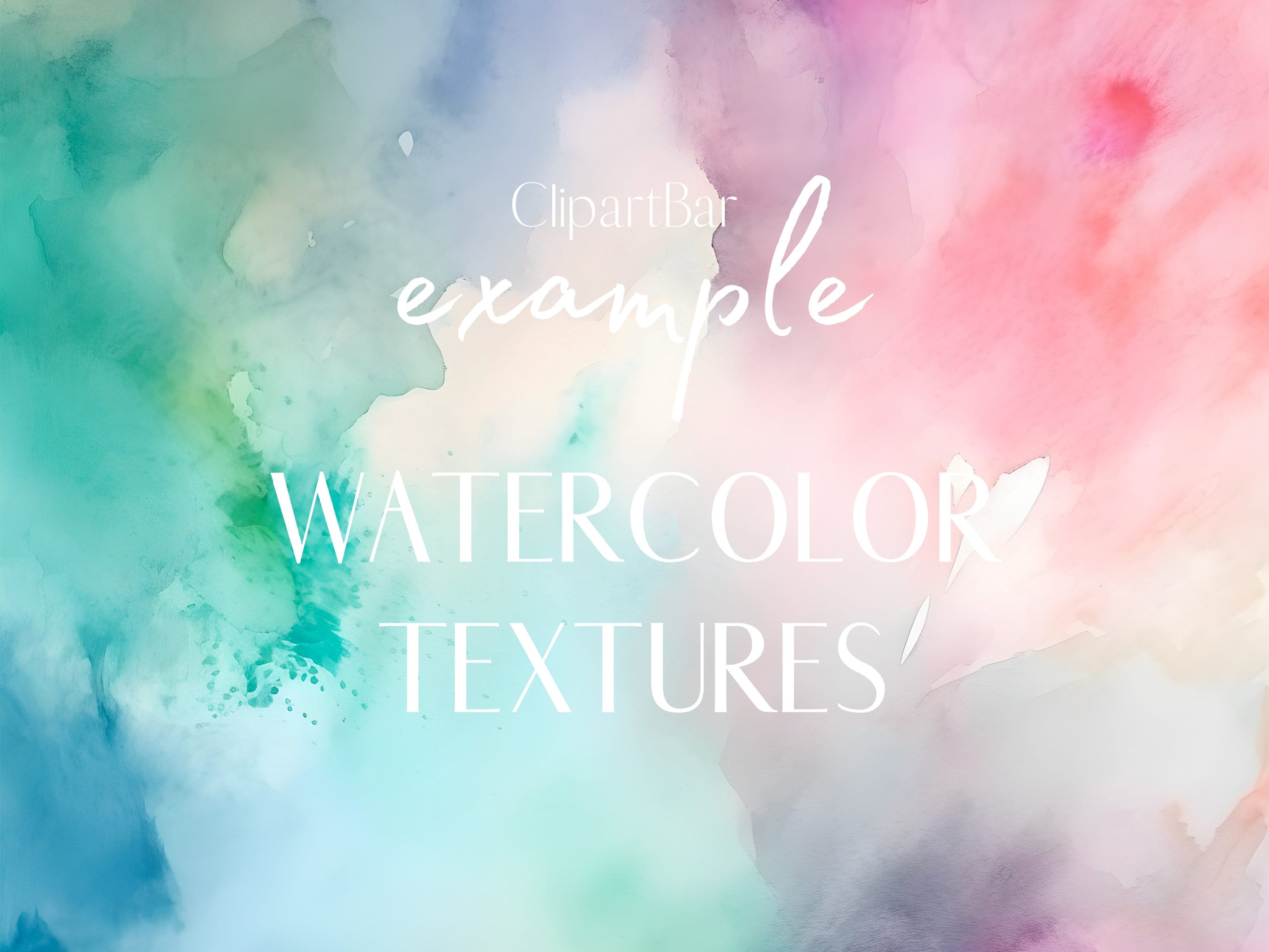 12 Watercolor Pastel Textures Digital Paper High-resolution Watercolour ...