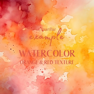 Vibrant Watercolor Background Textures - Instant Digital Download - Set ...