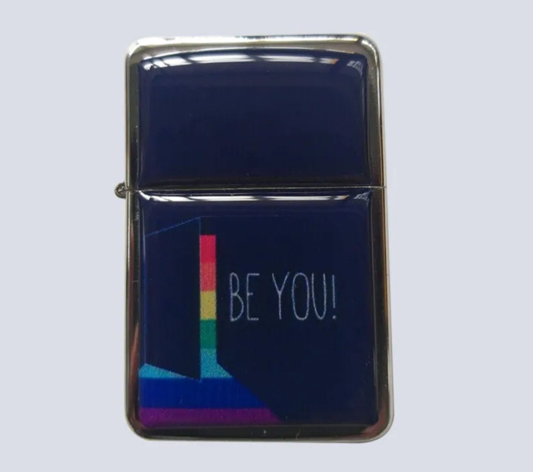 Lighter LGBTQ Pride Refillable Windproof Oil Petrol Lighter - Etsy