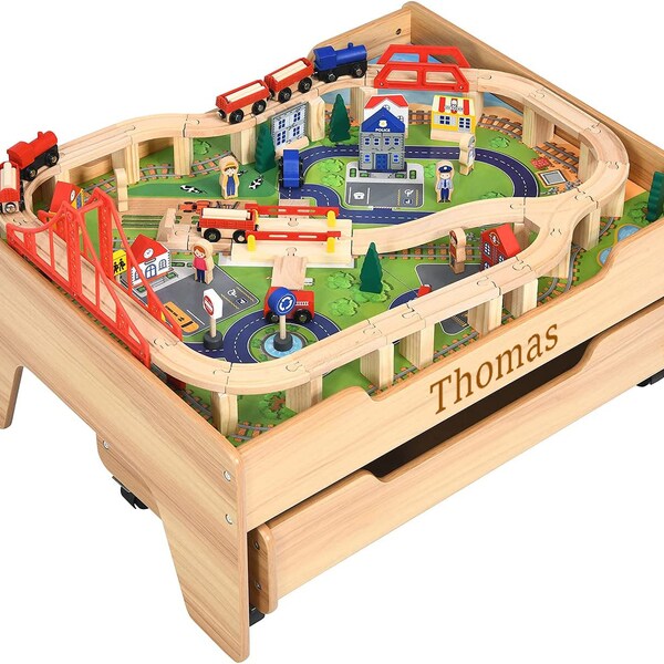 Wood Train - Etsy UK