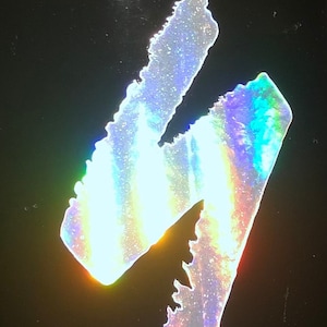 2x Specialized S-works Logo Decals Stickers Iridescent Chrome ...