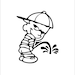 Boy Peeing Logo .svg .pdf .png File Cricut SVG - Silhouette File ...