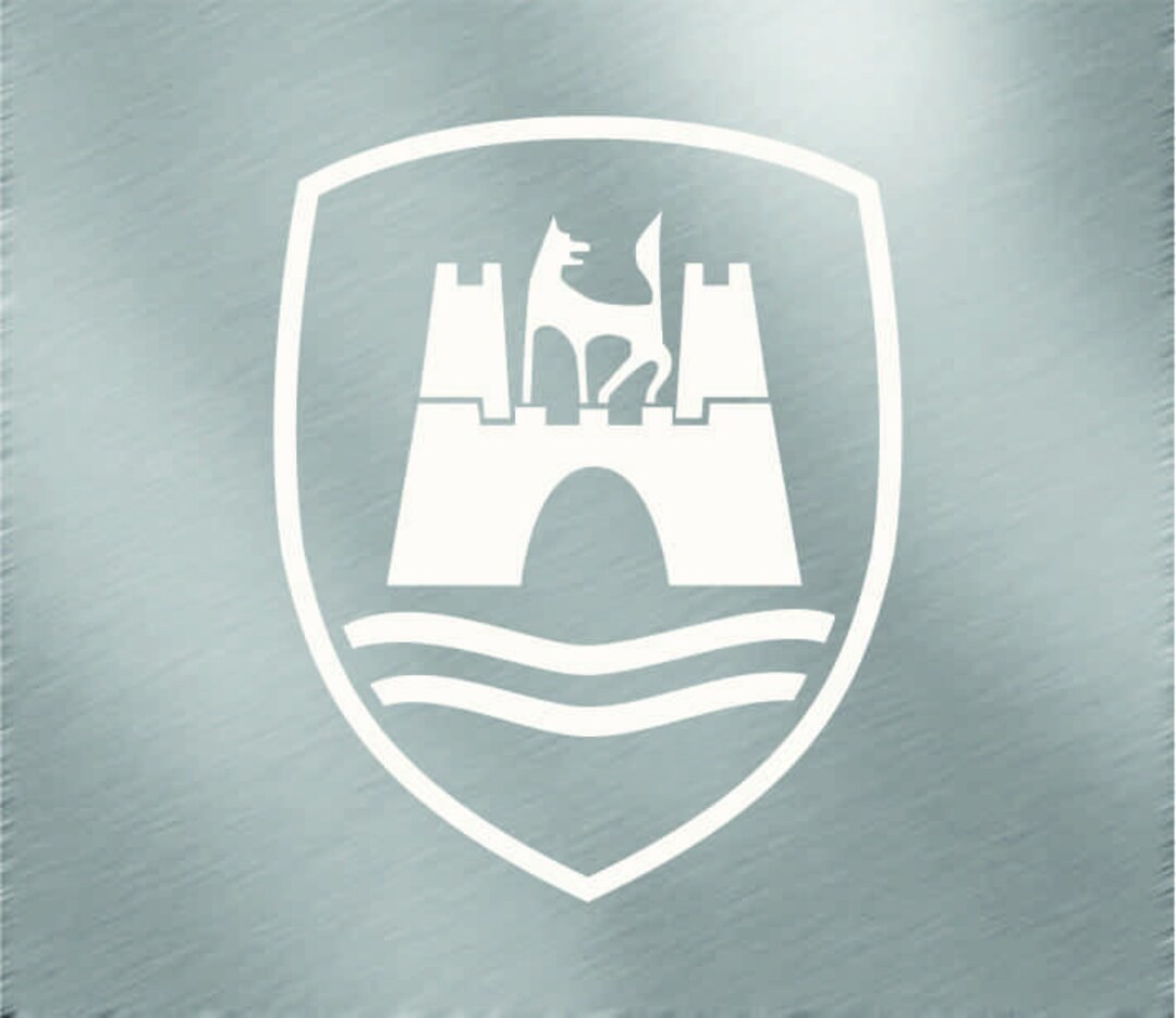 2x Wolfsburg Crest Tower Emblem Logo Stickers Decals Bumper Window ...