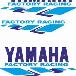 Yamaha Factory Racing Logo .svg .pdf .png File Cricut SVG - Silhouette ...