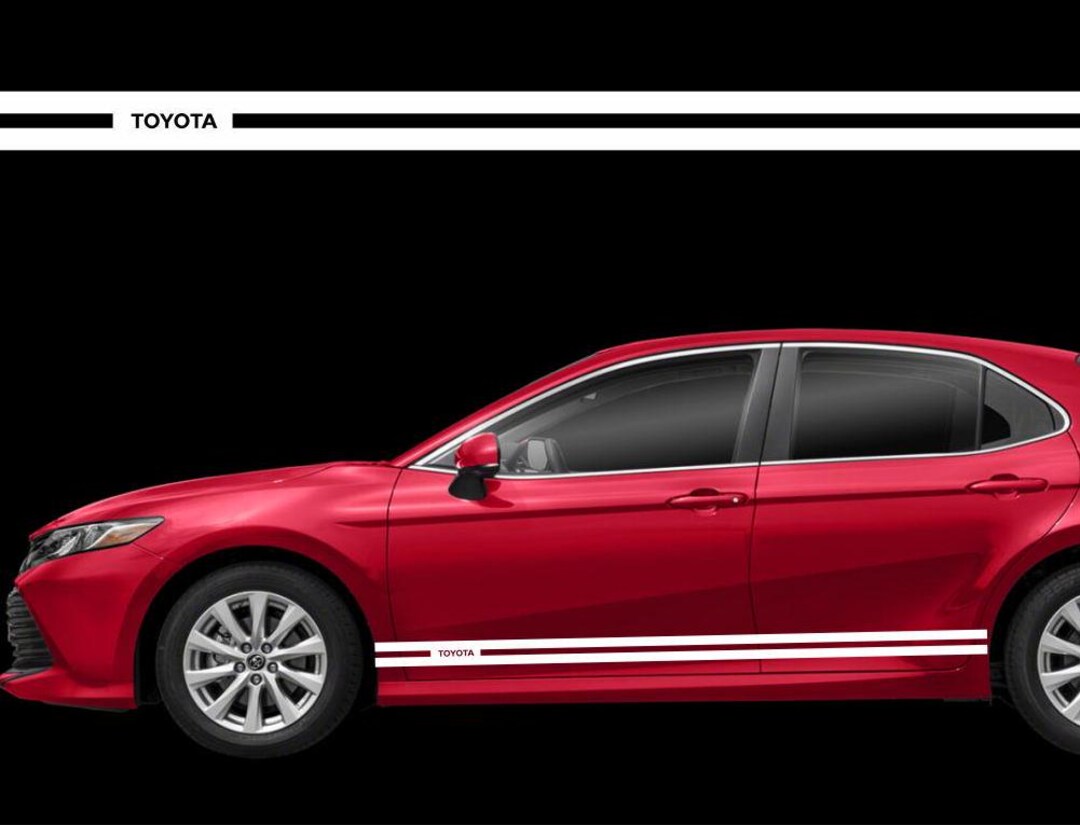 2x Toyota Rocker Panel Stripes Decals Stickers for Both Sides. - Etsy