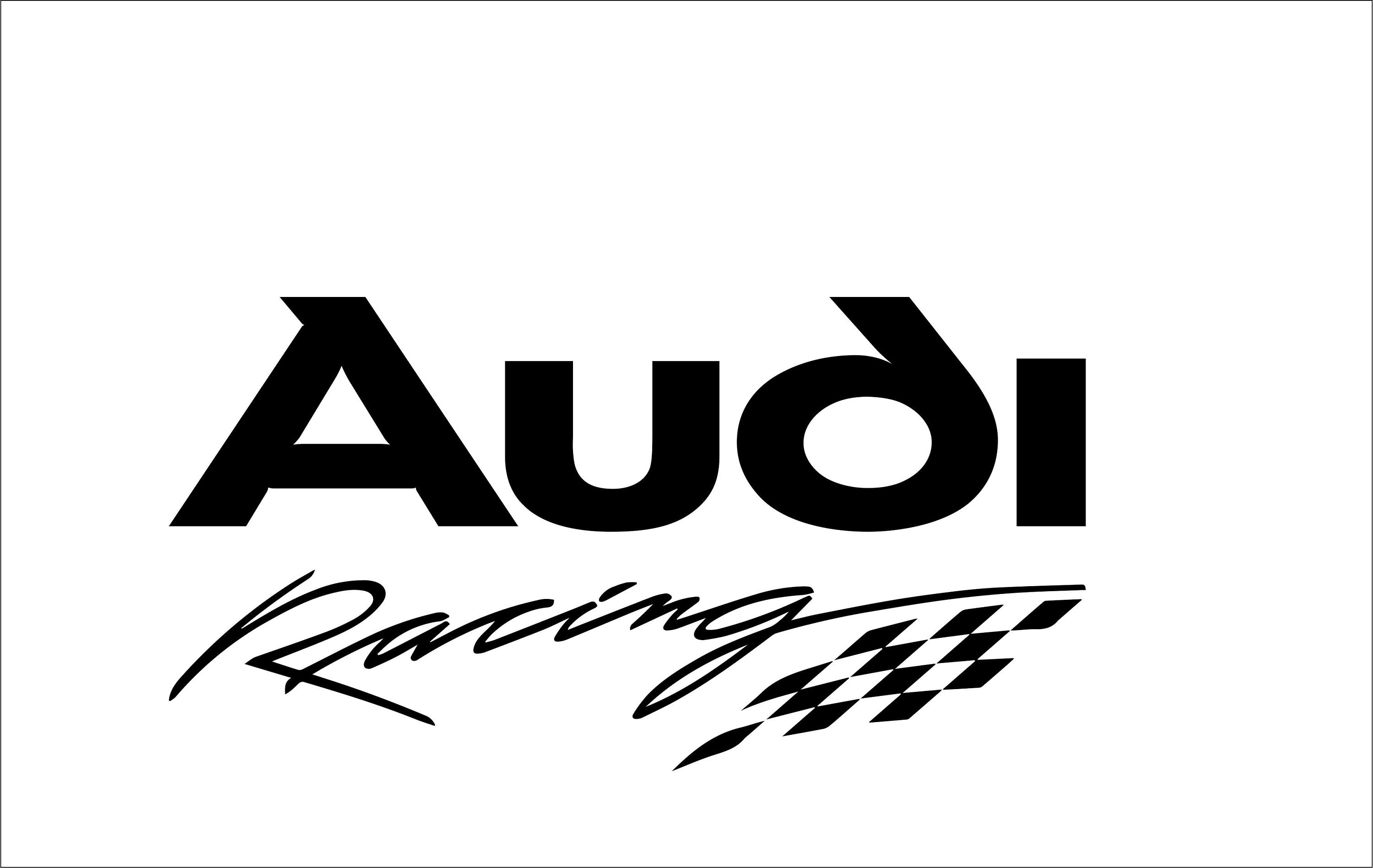 Audi Racing Logo .svg .pdf .png File Cricut SVG Silhouette - Etsy Finland
