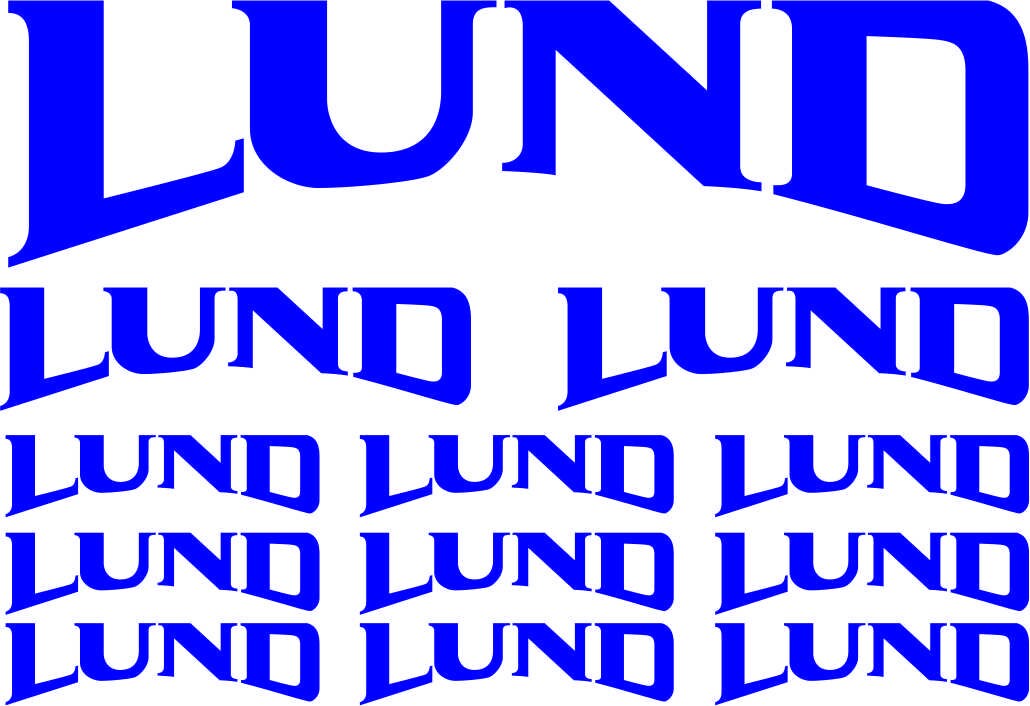12x Lund Boat Hull Decals Stickers Set White Yellow Black - Etsy