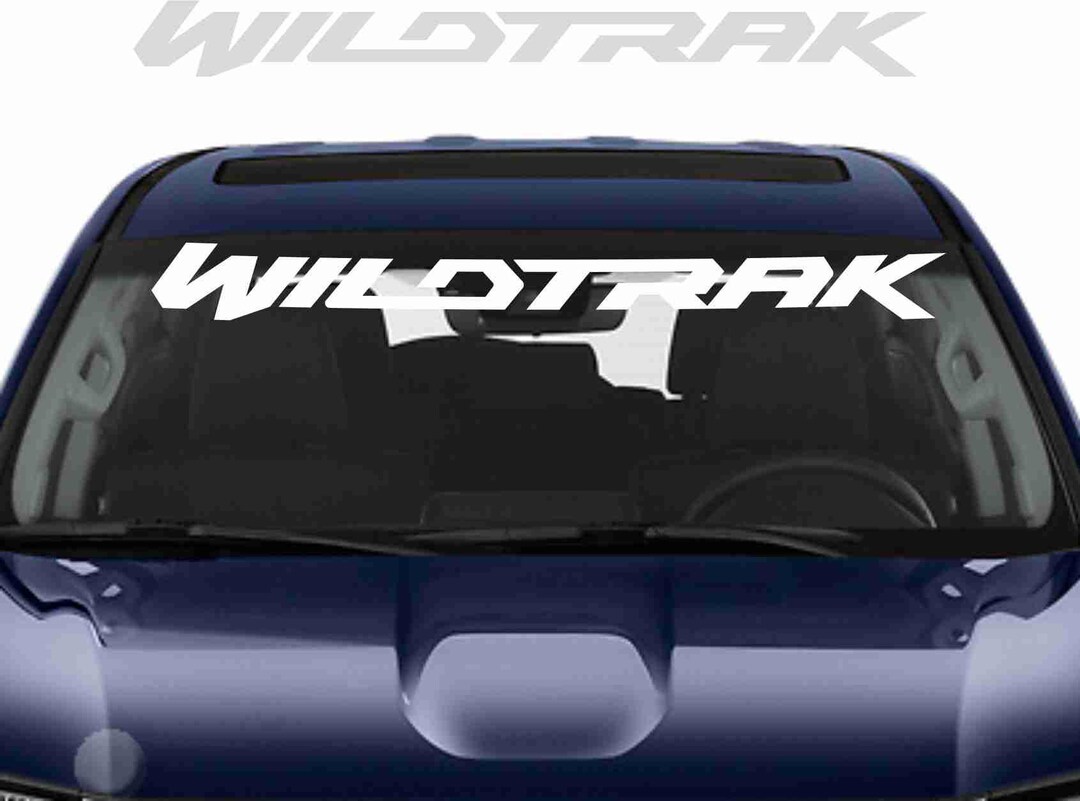 Ford Wildtrak Ranger WINDSHIELD Decal Sticker for Car Suv Truck Emblem ...
