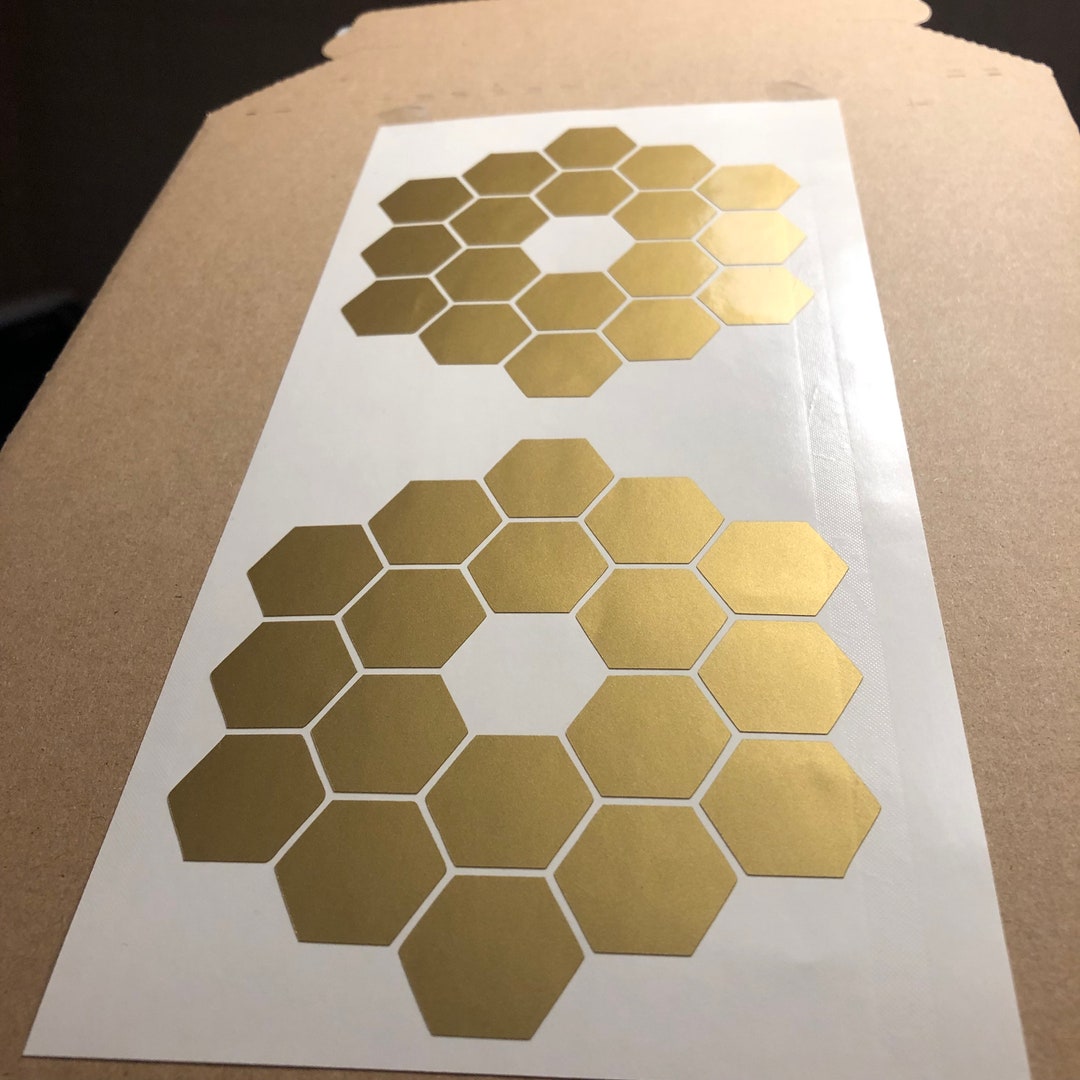 2x James Webb Space Telescope Gold Decals Stickers Size 100x110mm ...