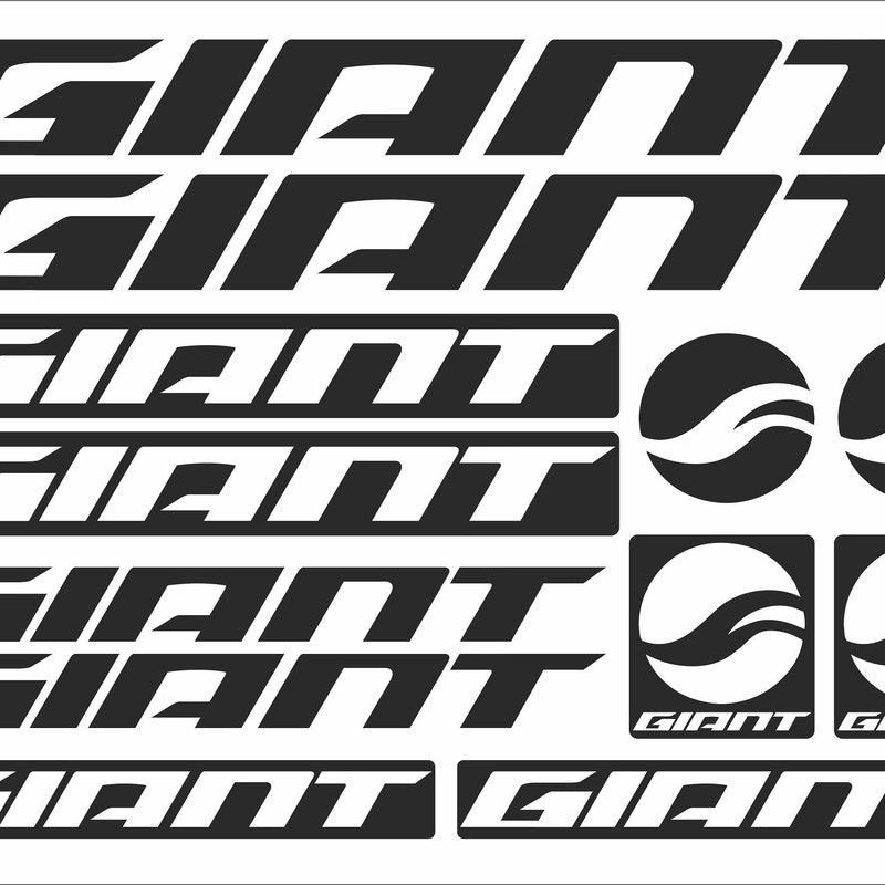 Giant Bike Decals - Etsy