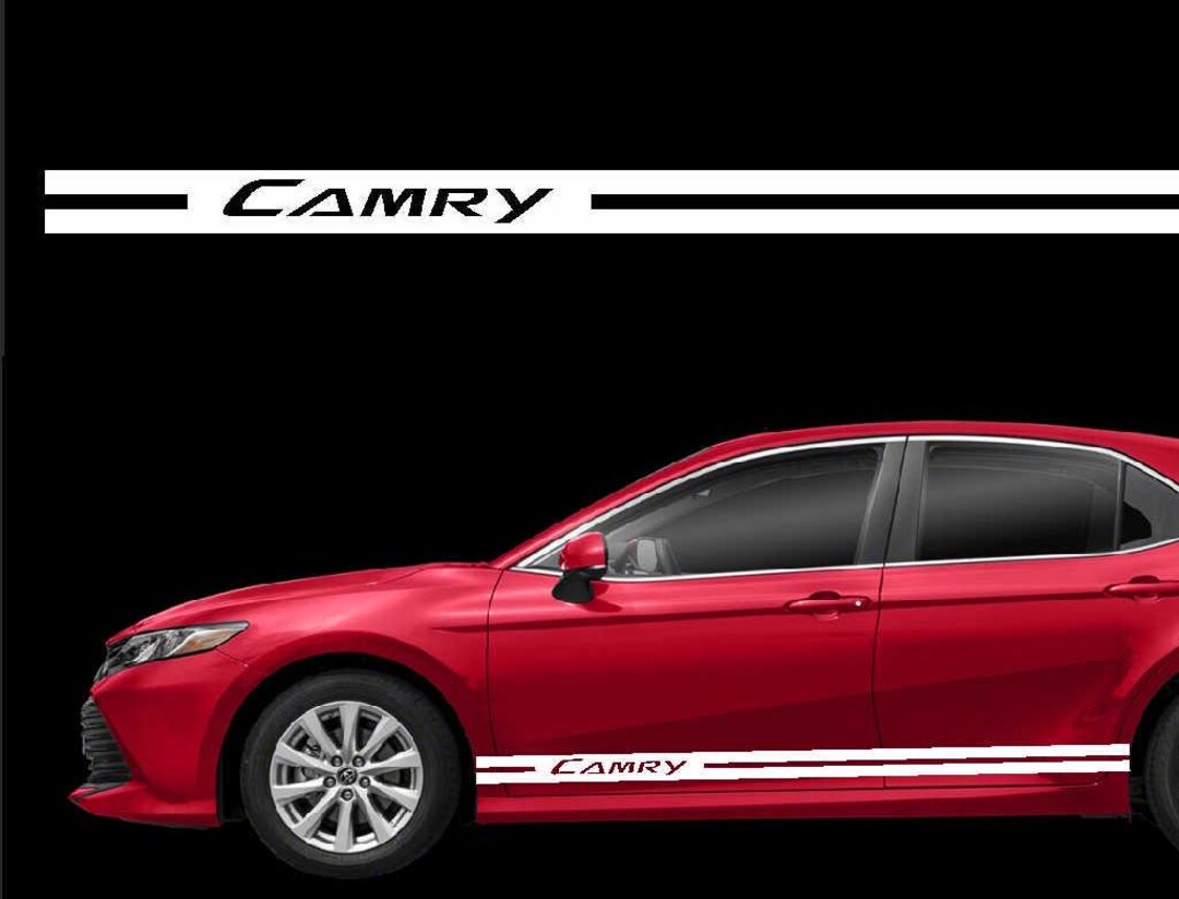 Toyota Camry Rocker Panel Stripes Decals Stickers for Both Sides. - Etsy