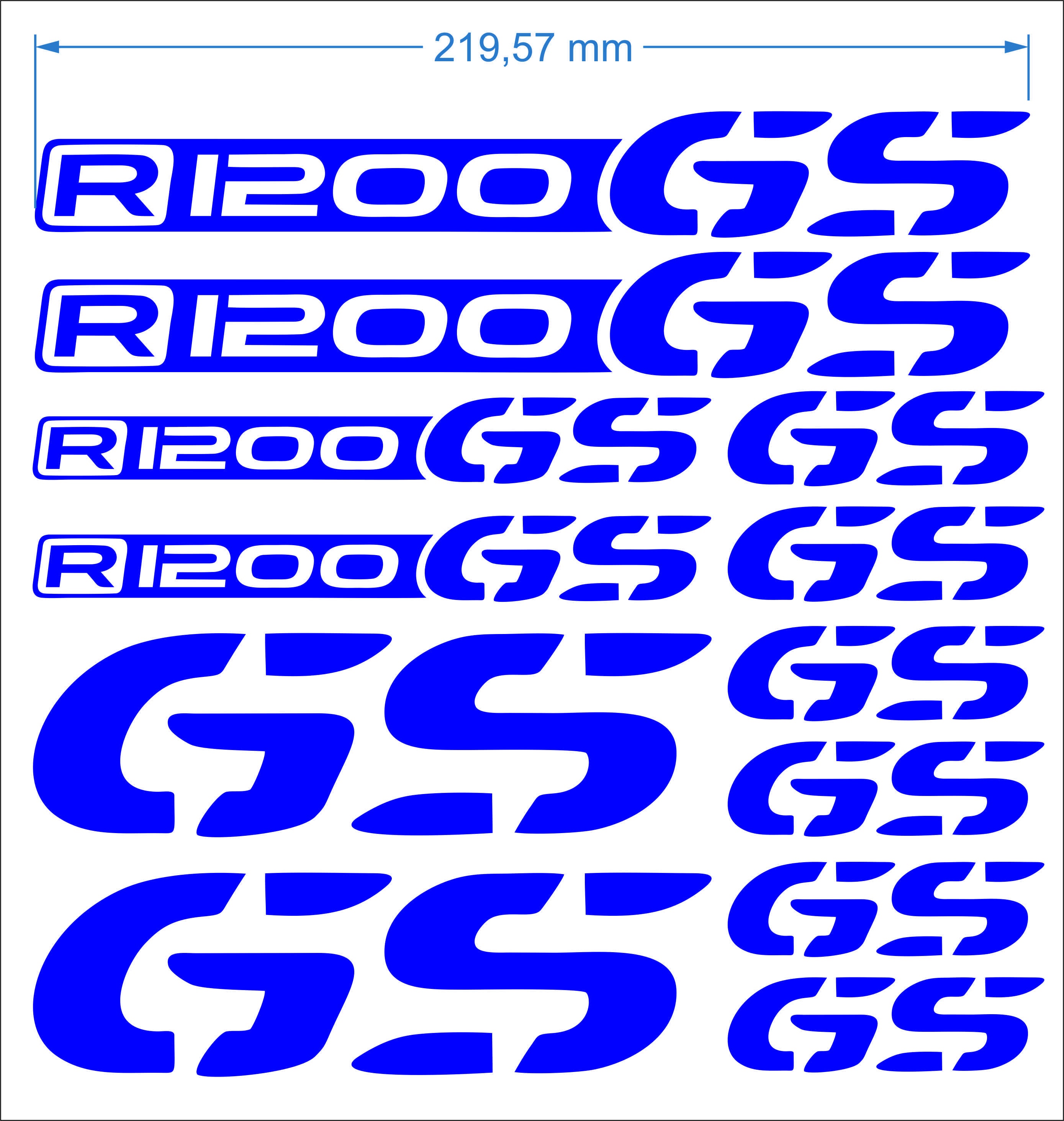 R1200gs Adventure Motorcycle Bike Decals Stickers Set - Etsy