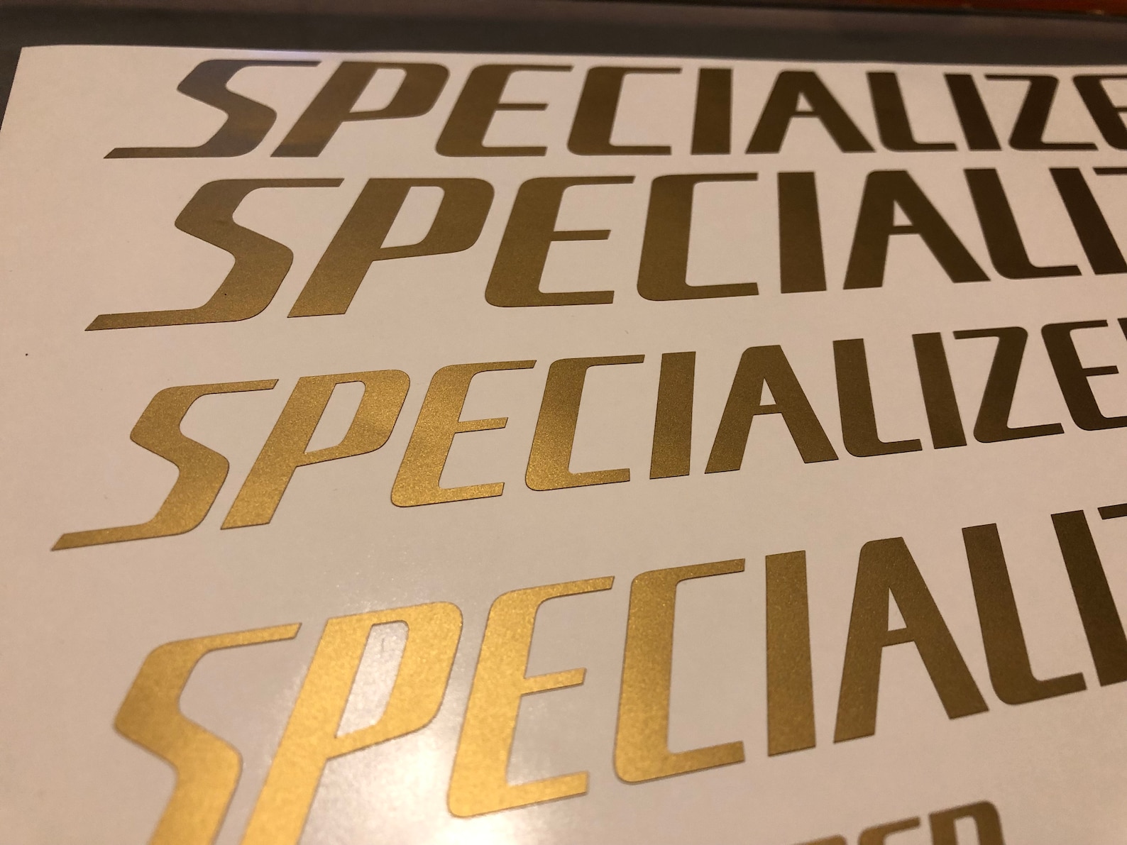 Specialized Stickers Decals Vinyl Frame Bicycle Mtb Road Bike Black ...