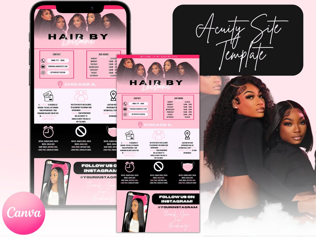 Custom Diy Acuity Scheduling Template , Acuity Site Template ...