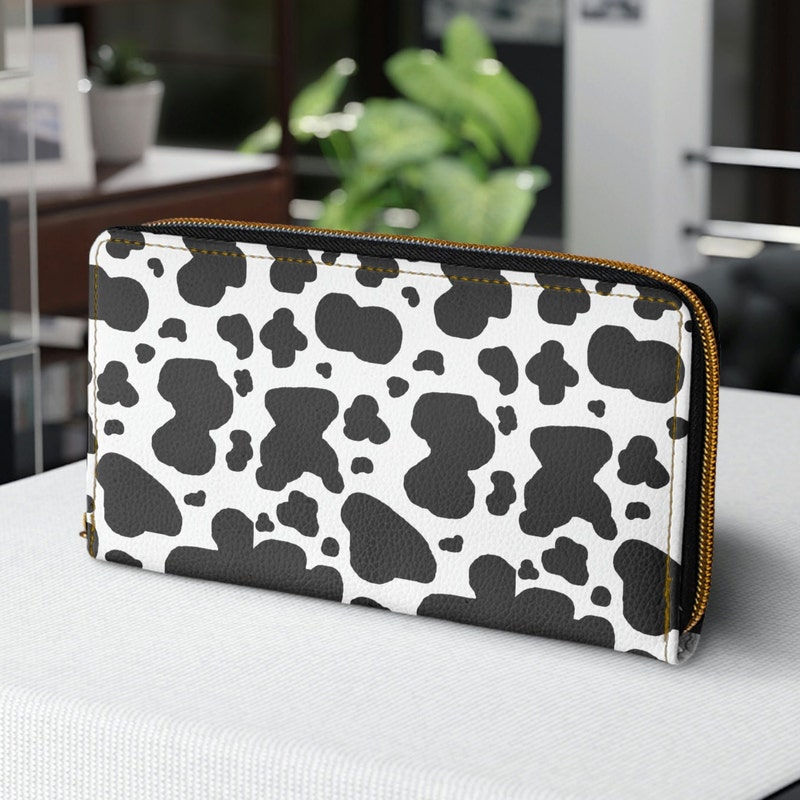 Cow Leather Wallet - Etsy