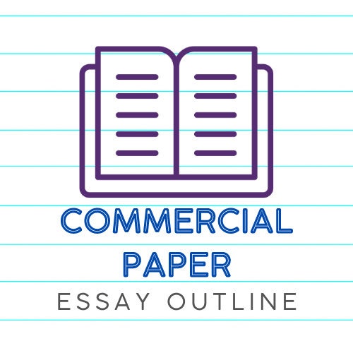 Commercial Paper Outline - Etsy