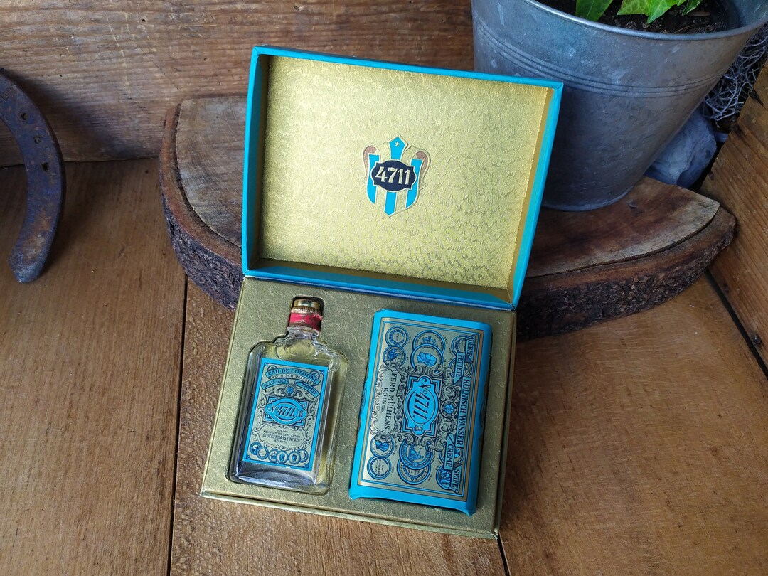 Vintage Genuine 4711 Cologne and Soap Christmas Gift Box - Etsy