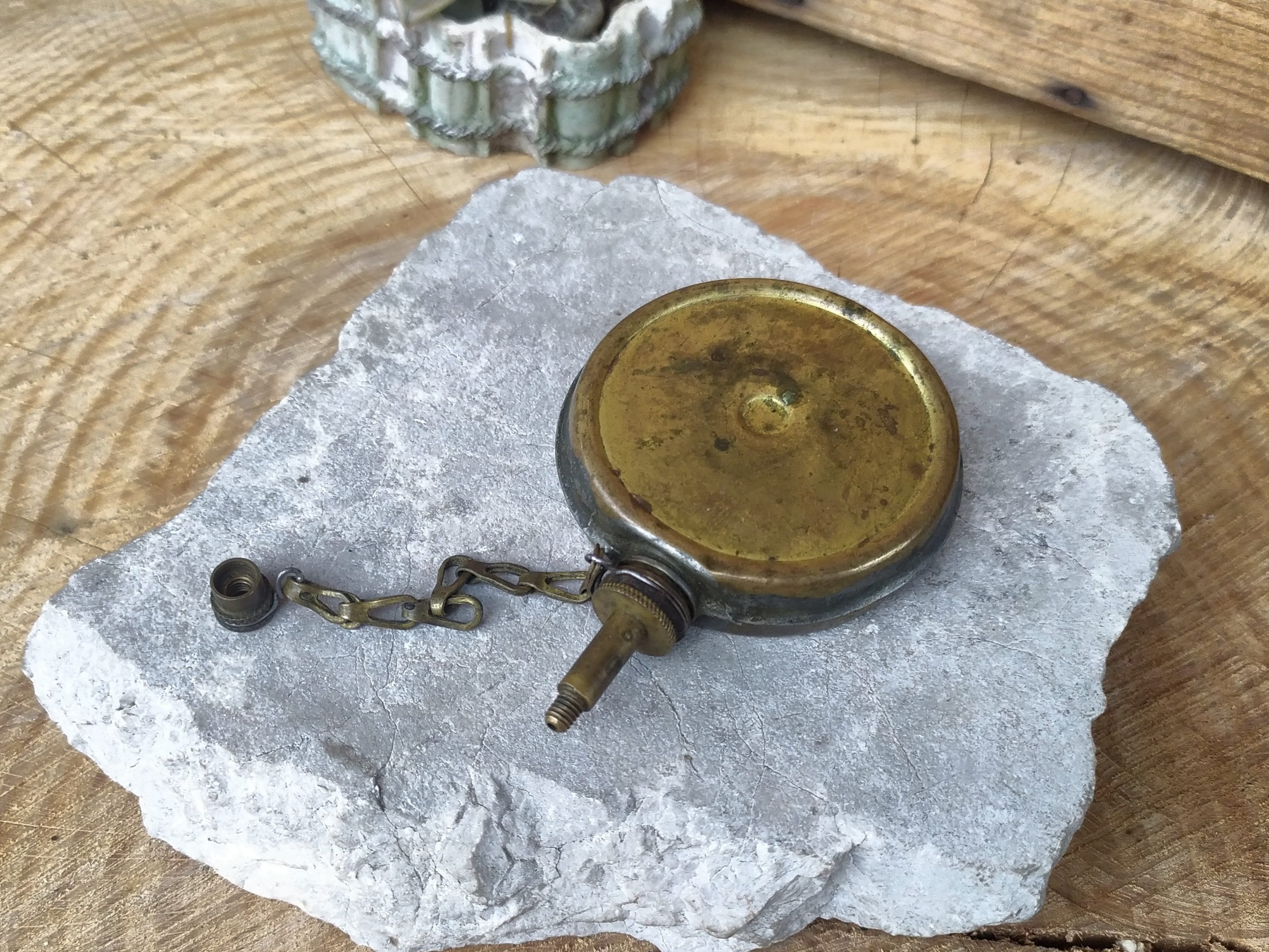 Vintage Brass Oiler Small Brass Oil Can - Etsy