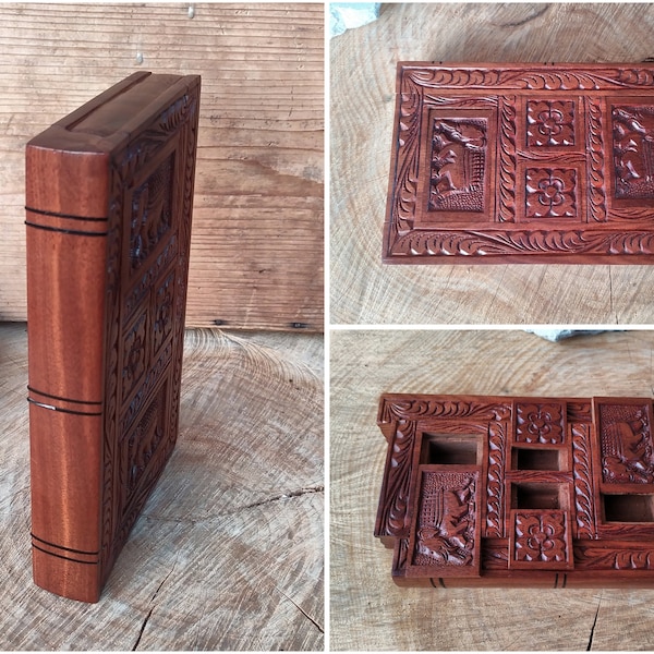 Secret Compartment Box - Etsy
