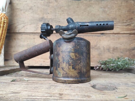 Vintage German G. Barthel Brass Gasoline Blowtorch - Etsy