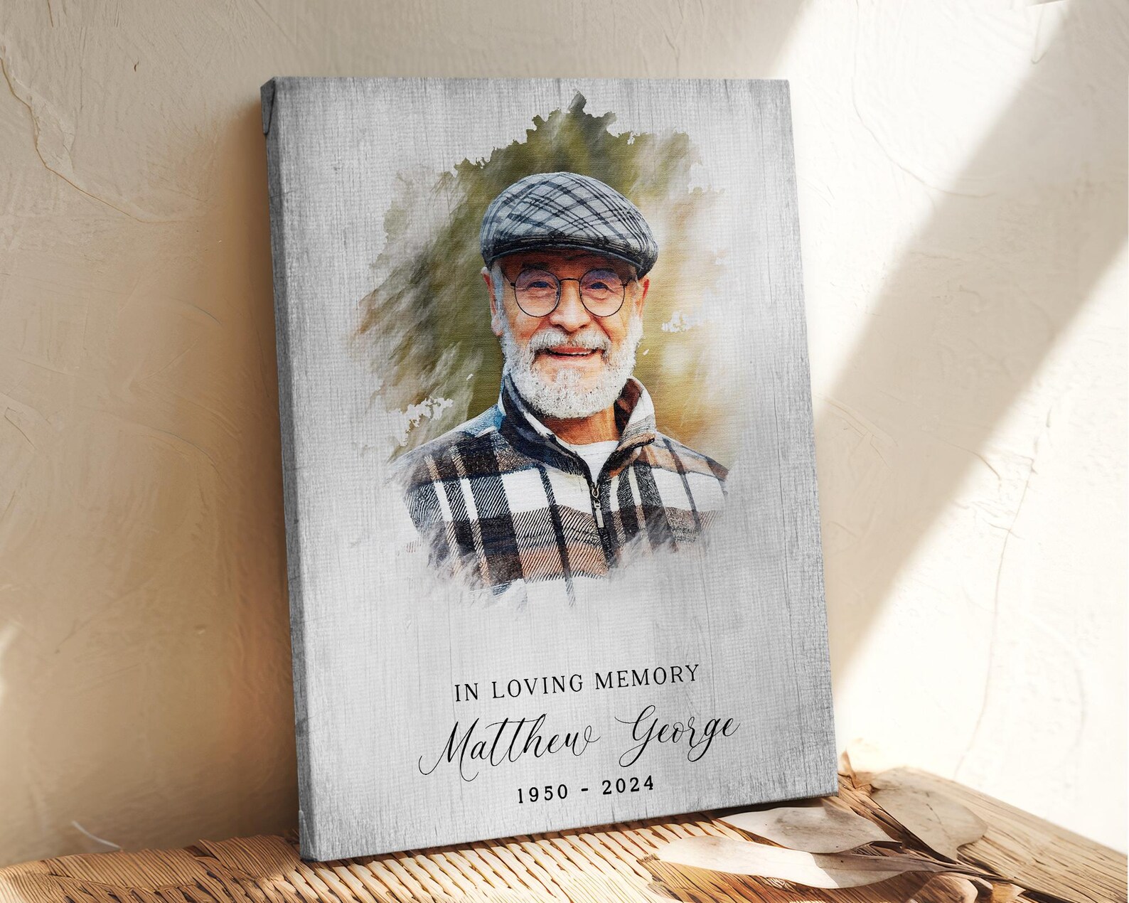 Custom Dad in Loving Memory Gift, Dad Memorial Gift, Loss of Dad ...