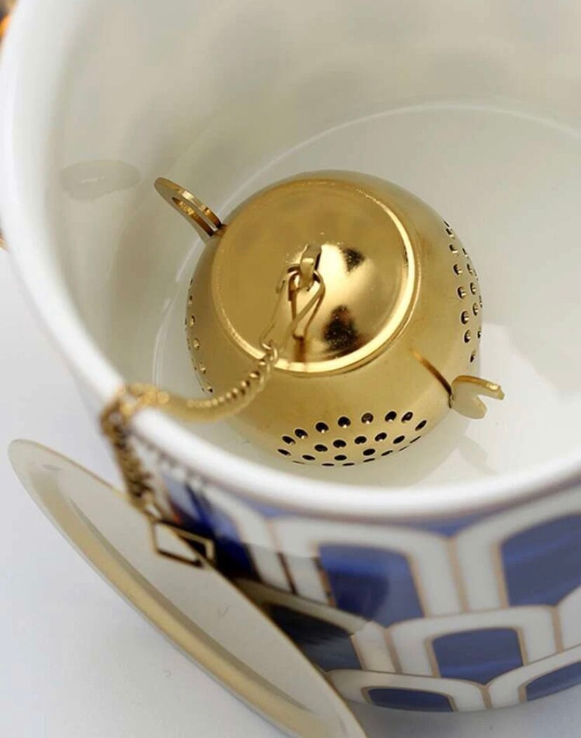 Gold Tea Filter - Etsy