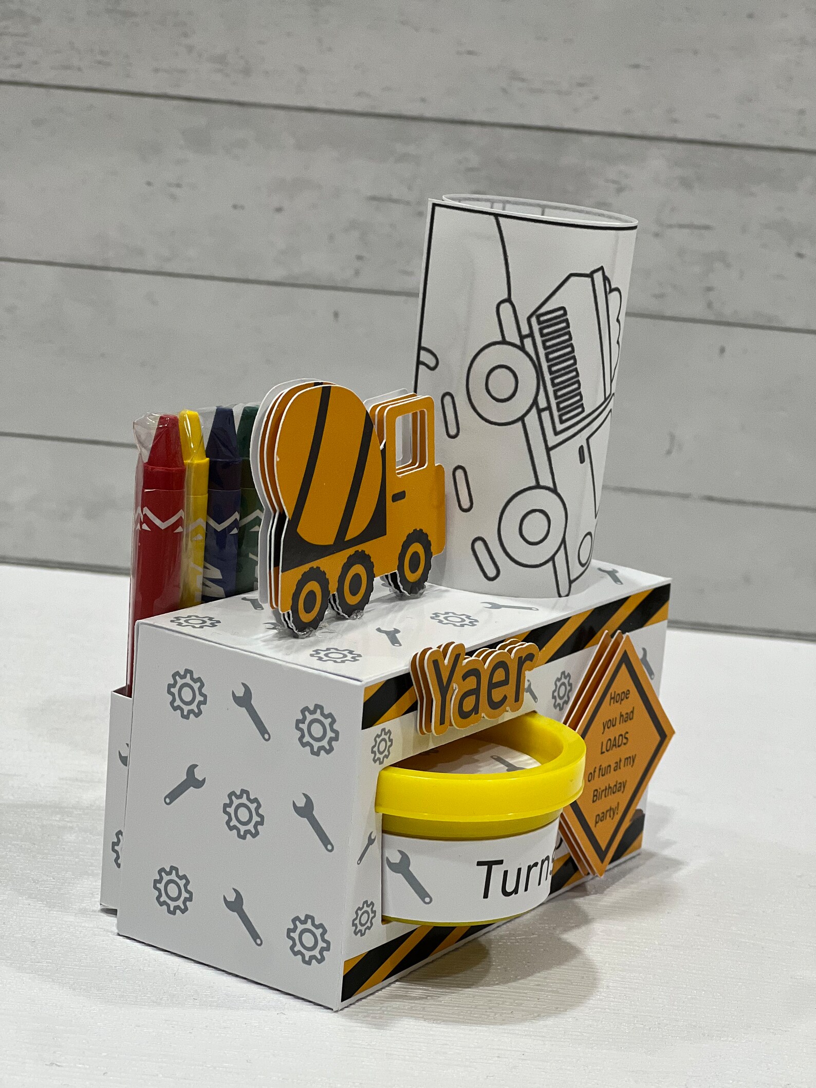 Construction Birthday Favors| Construction Party Favors| Construction ...