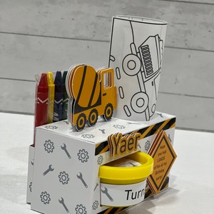 Construction Birthday Favors| Construction Party Favors| Construction ...