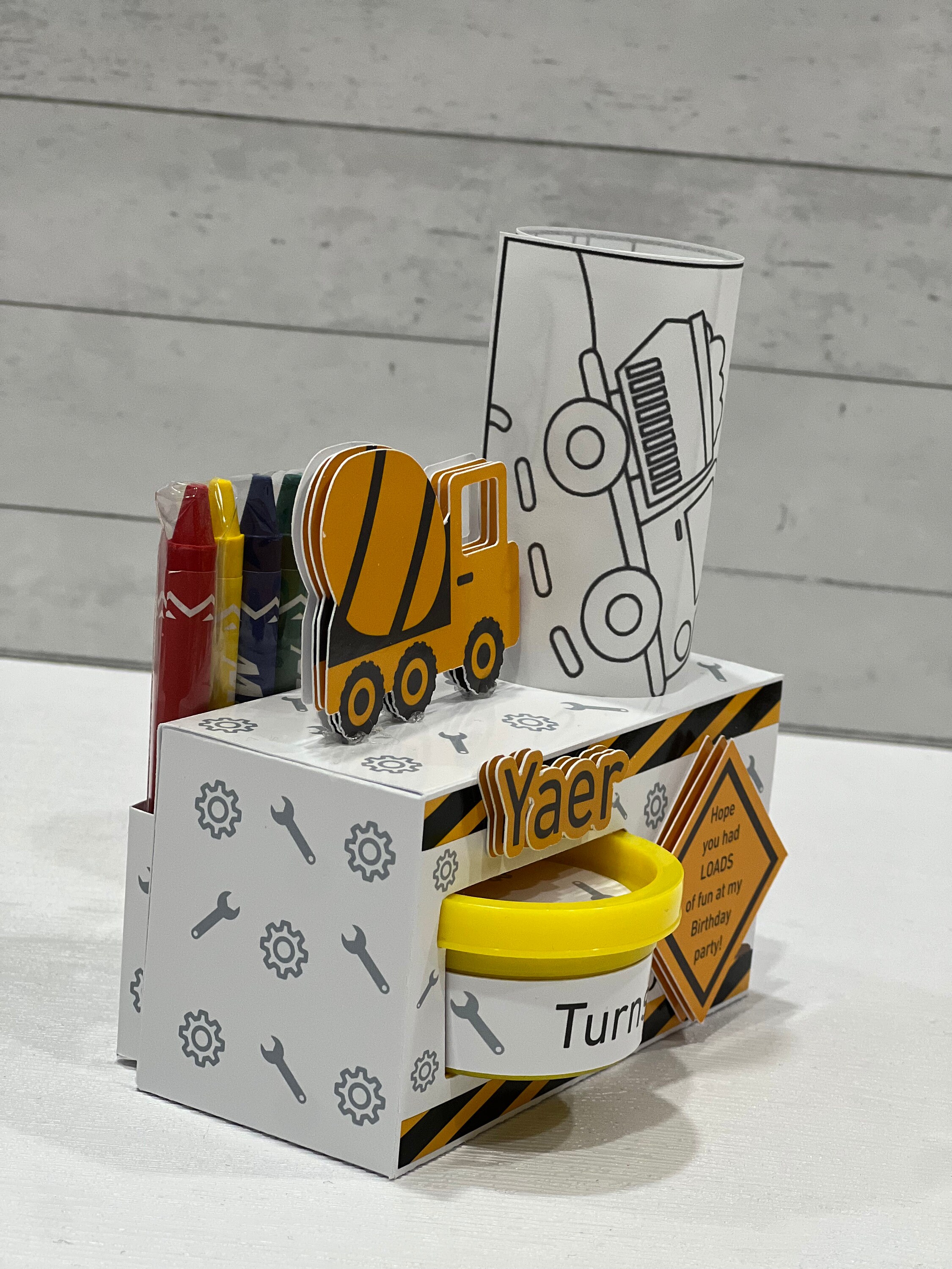 Construction Birthday Favors| Construction Party Favors| Construction ...