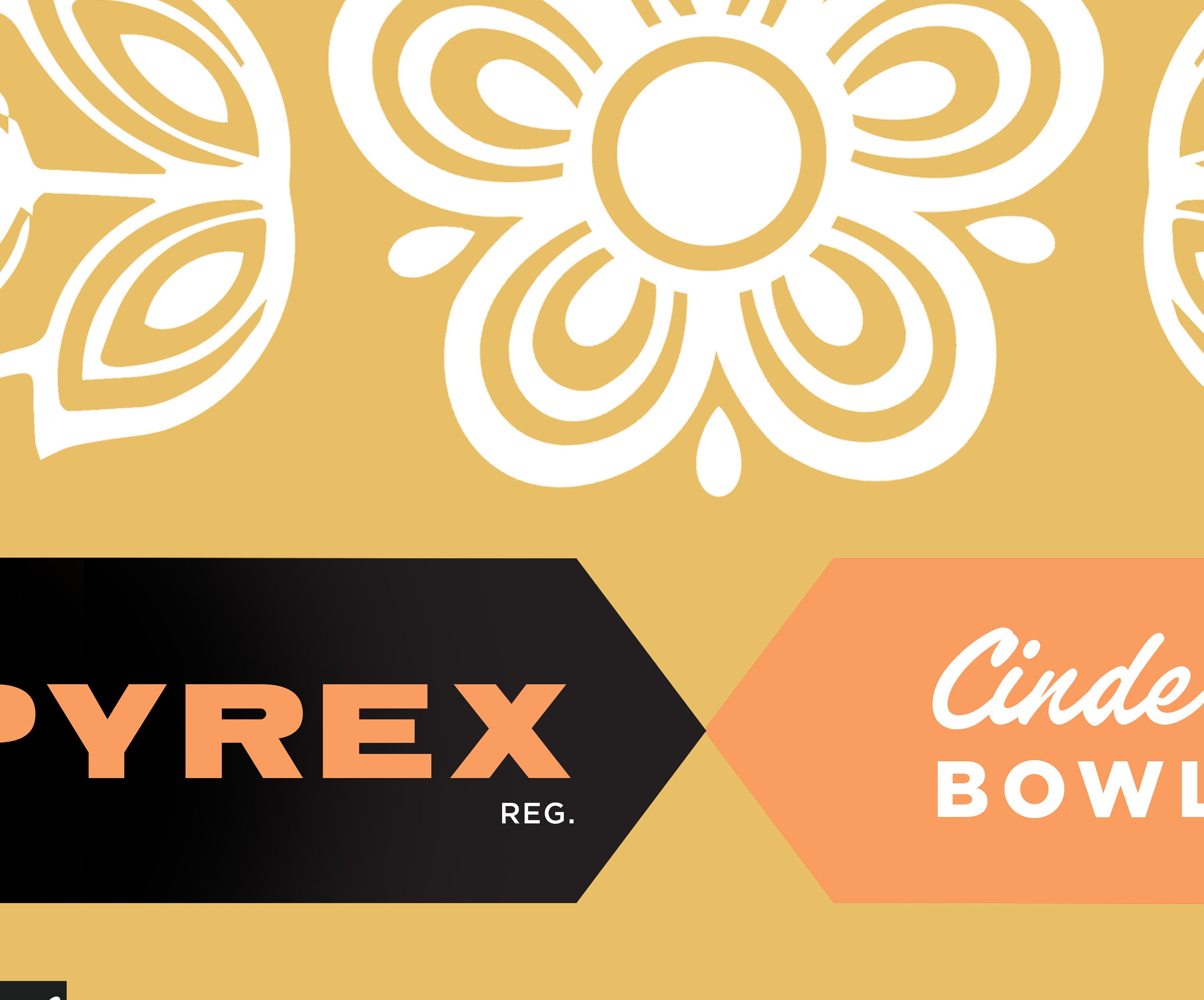 Vintage Pyrex Cinderella Box Posters, Original Pyrex Box Lithograph ...