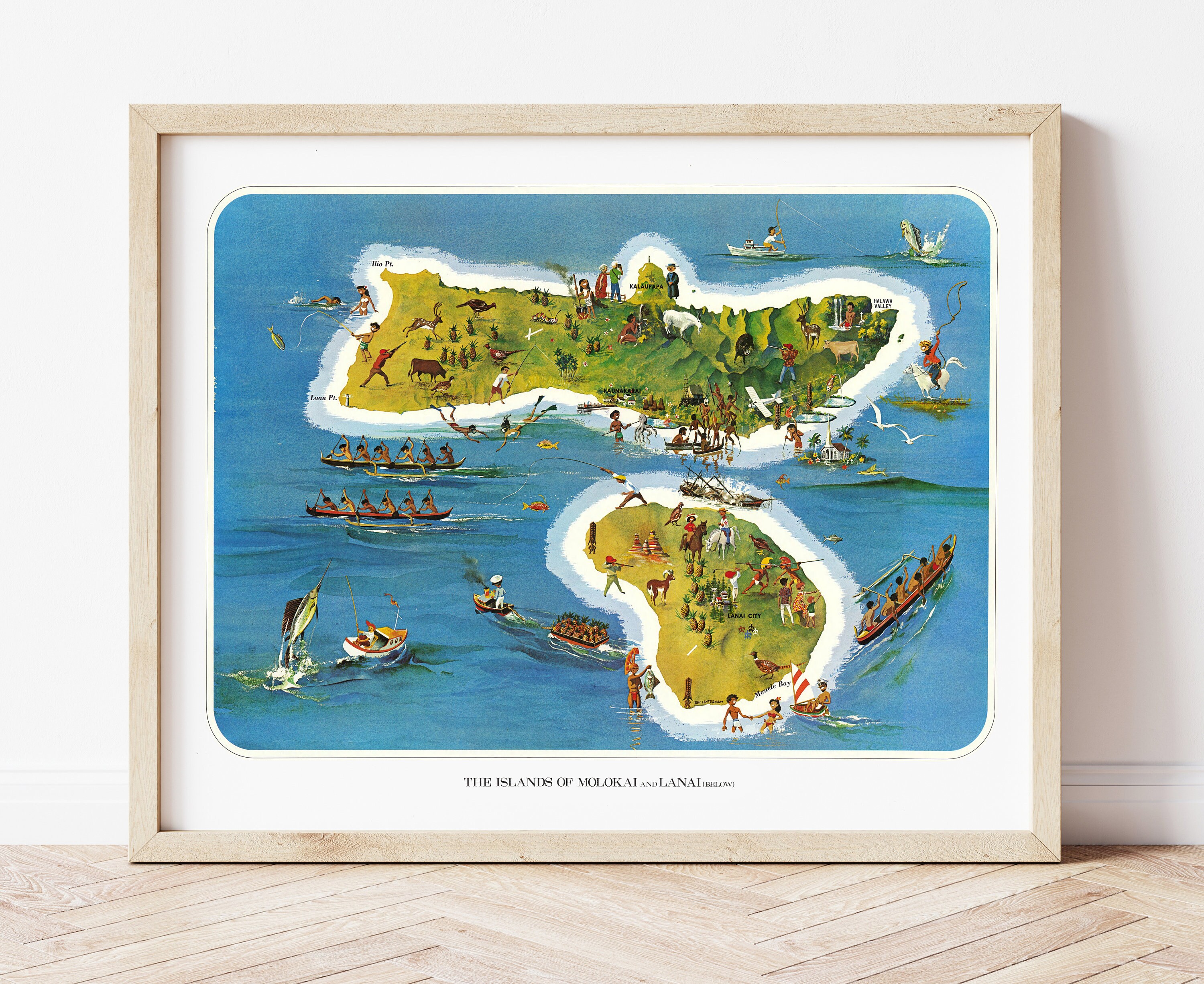 Kalaupapa Molokai Map