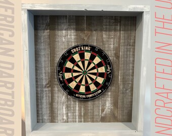Dart Board Open-cabinet dartboard Included EARLY AMERICAN - Etsy