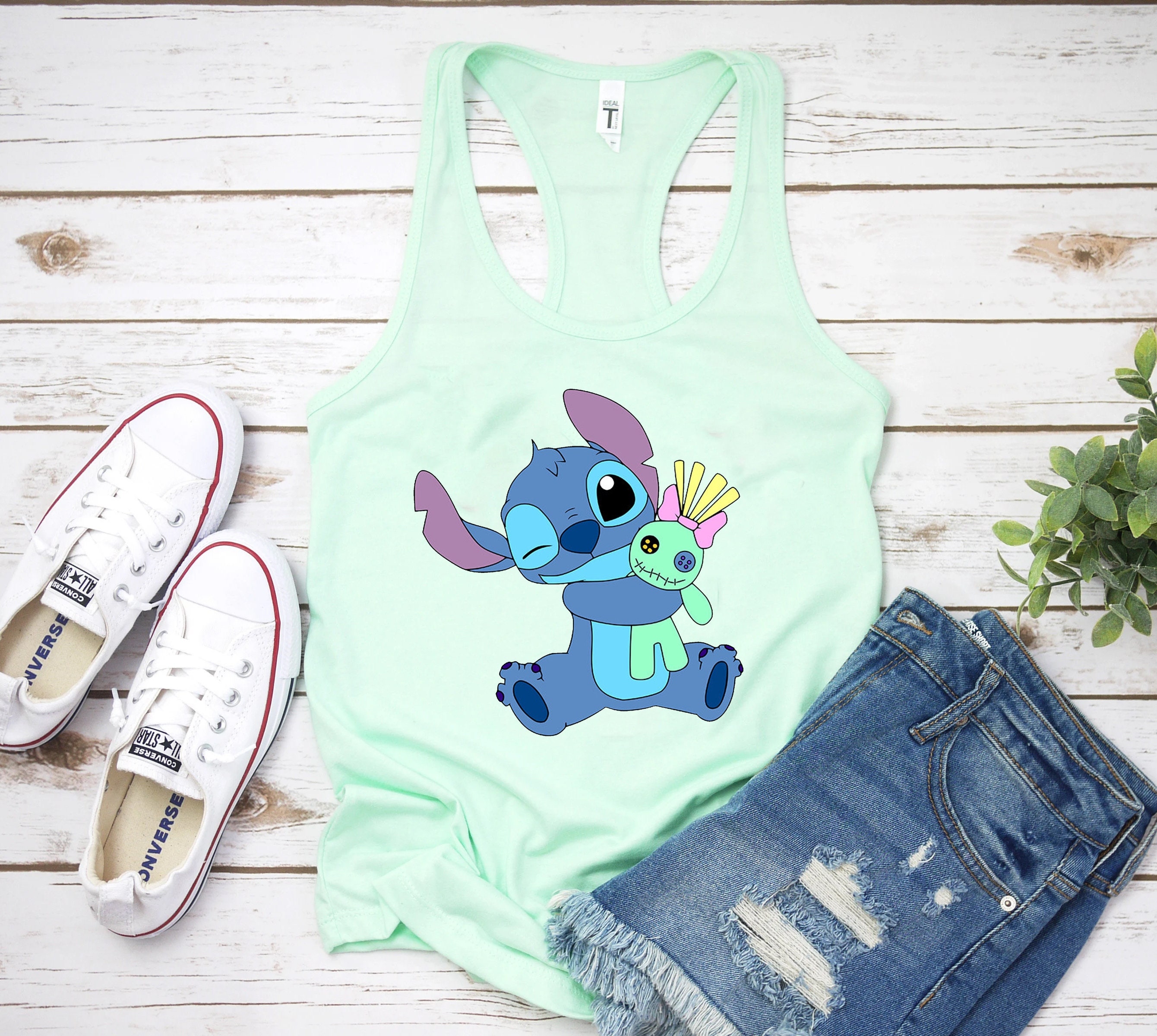 Disney Stitch Tank, Stitch And Angel Tank, Lilo And Stitch Tanktop
