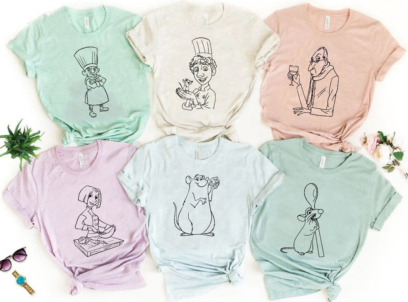 Remy Ratatouille Shirt Mouse Chef Shirt Anyone Can Cook - Etsy