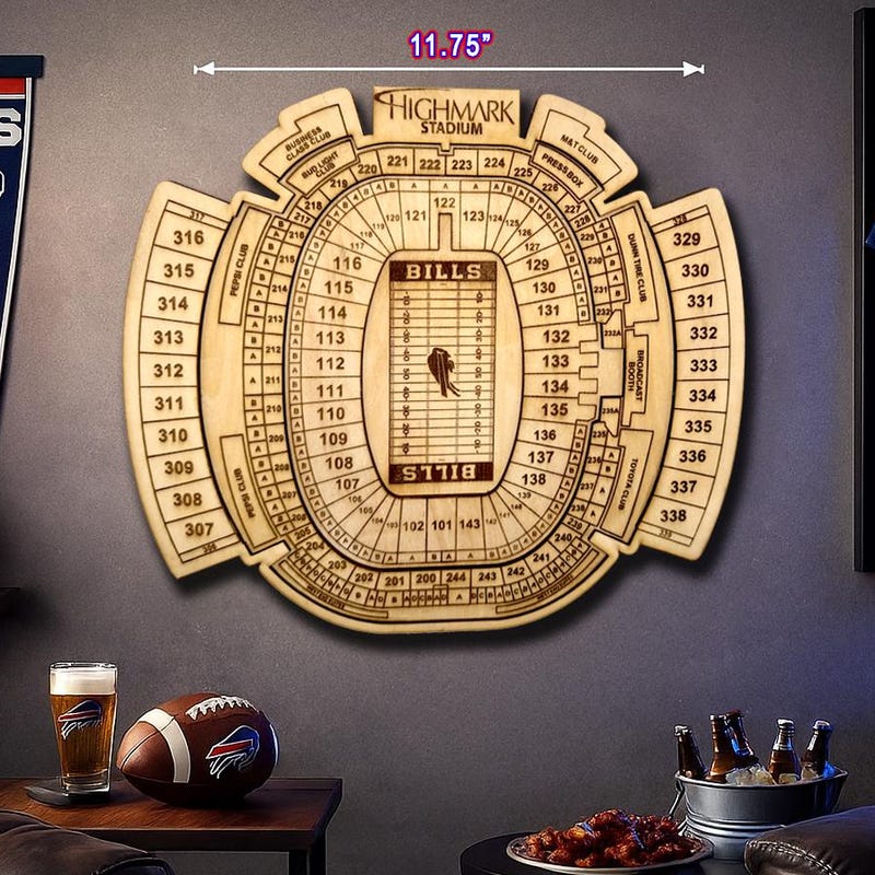 Bills Sign Laser - Etsy