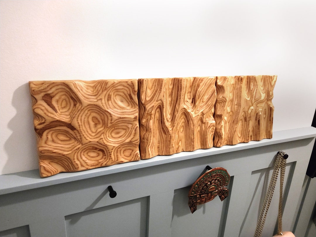 Wood Wall Art, Wooden Wall Decor, Decotative Wooden Art for Living Room ...