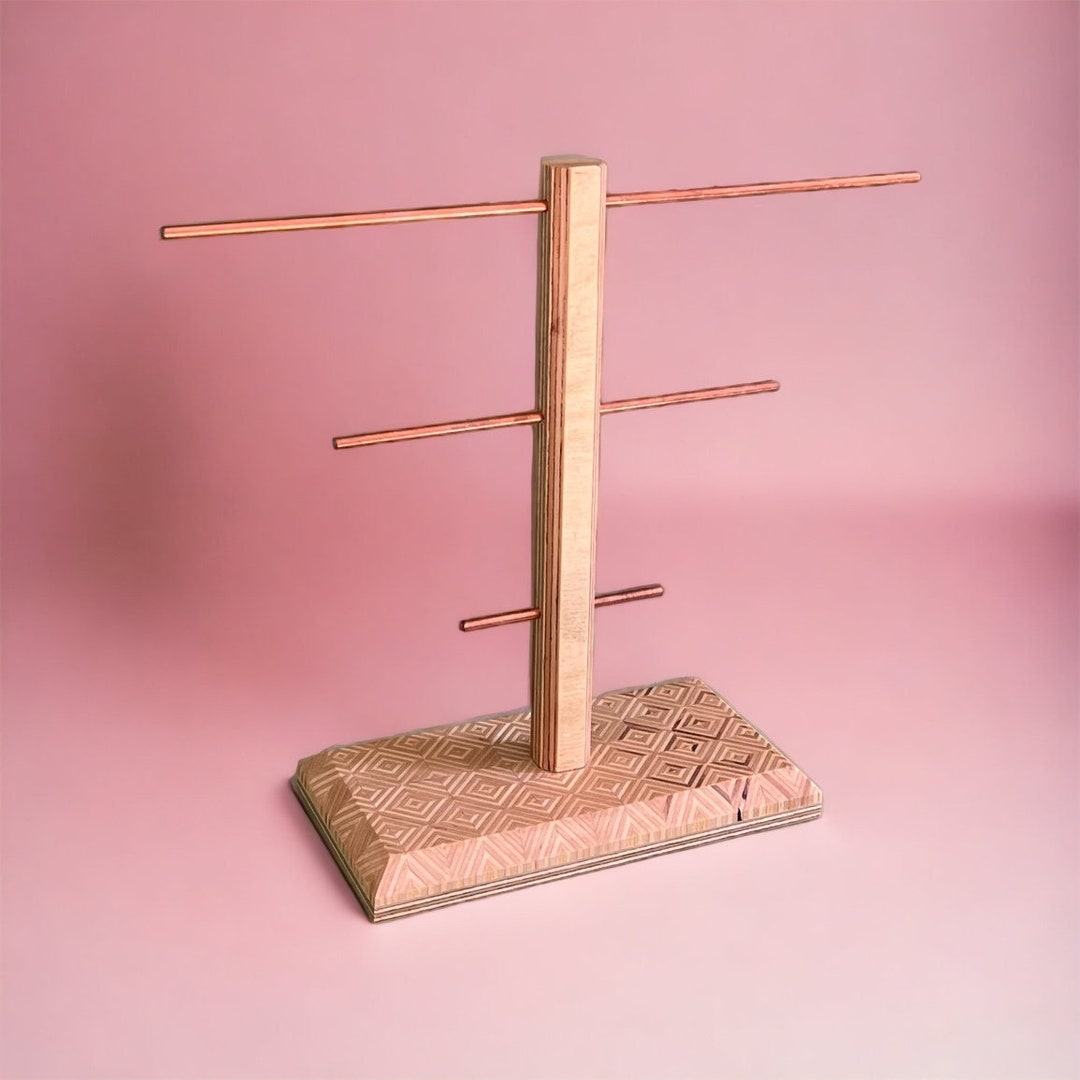 Hanging Earring Holder, Jewellery Stand Tree, Earring Holder Display ...