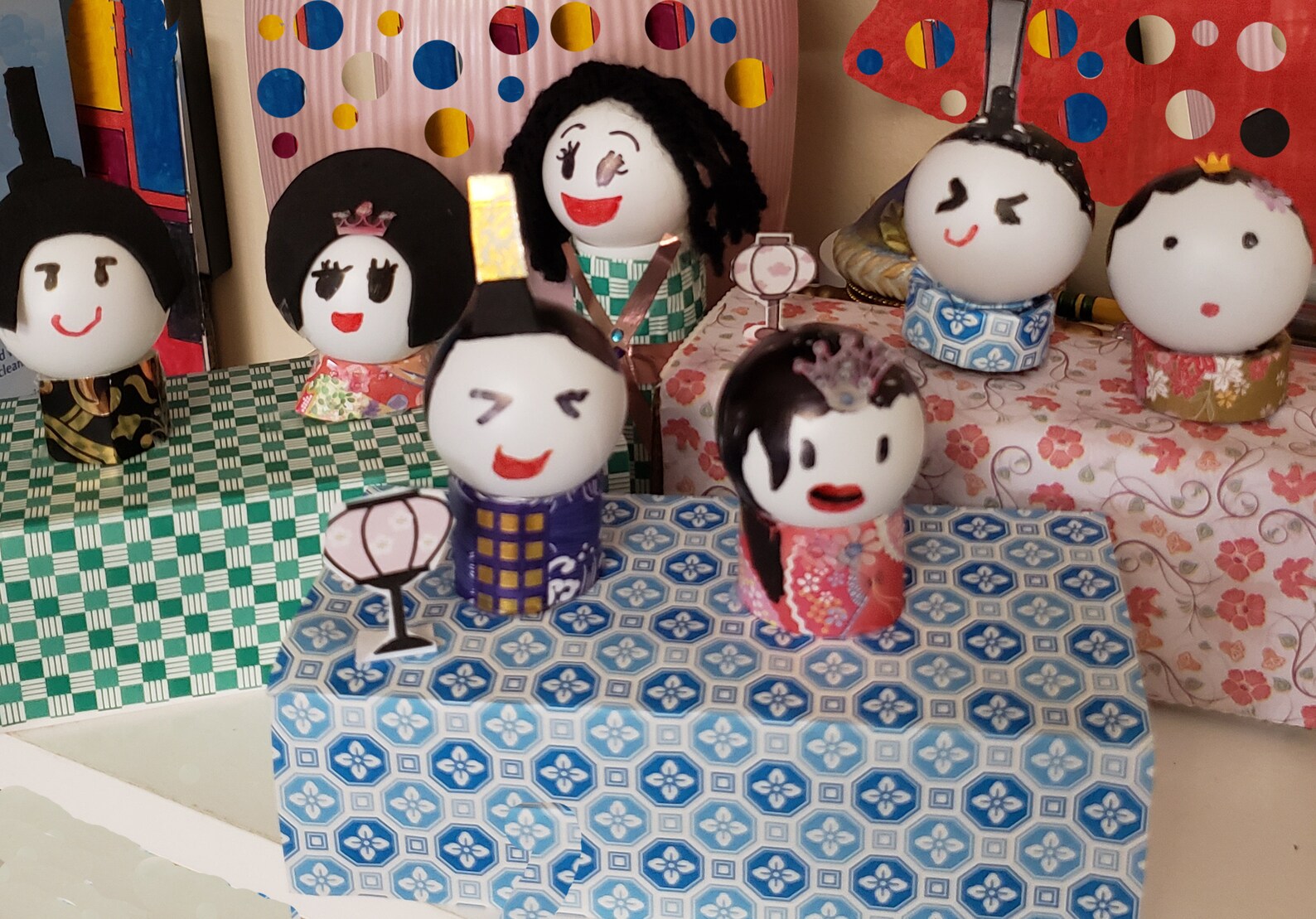 Japanese Hina Doll Craft for Kids, Japanese Girls Day Craft ...