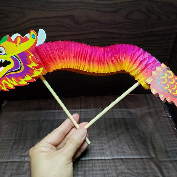 Dragon Puppet Paper - Etsy