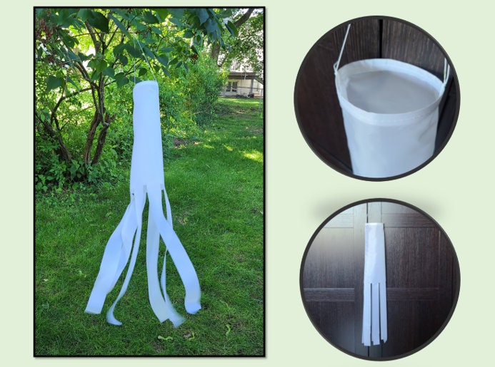 54, 38 and 35 Fade Resistant Windsocks Ready-to-hang and 28 Paint-your ...