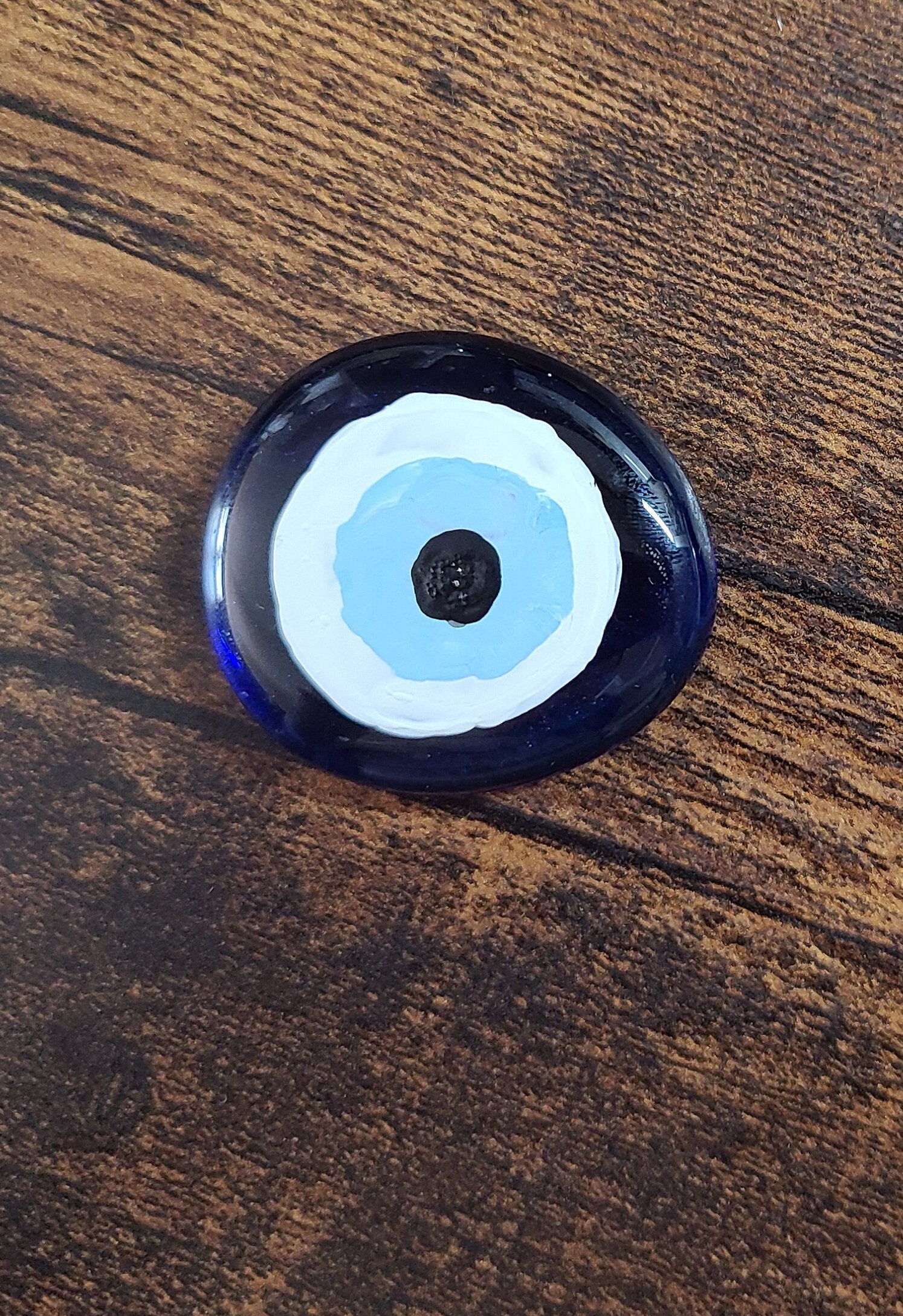 Paint Your Own Nazar Bead Magnet: Turkish Evil Eye Kid's Craft - Etsy
